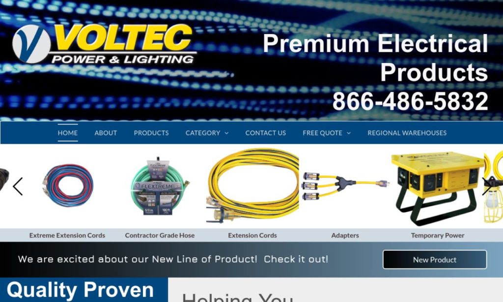Voltec Power & Lighting | Power Cords